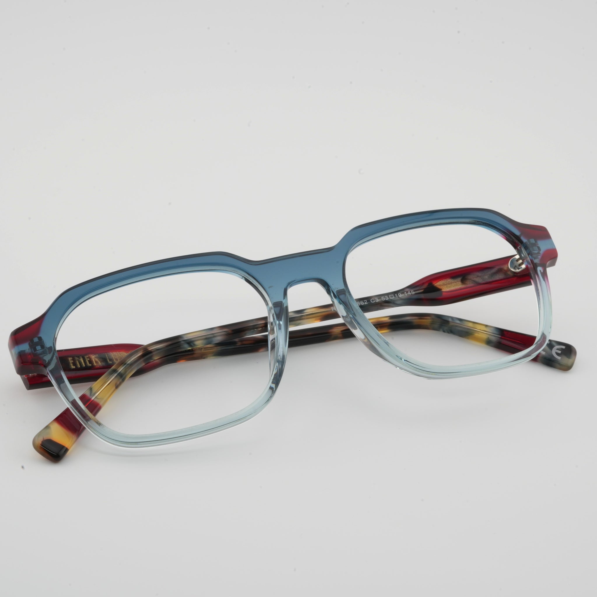 Crafted from premium acetate, Flint’s unique tricolor palette — icy ...